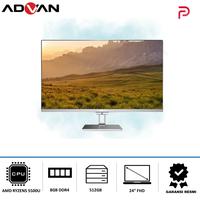 Review Advan OnePC AIO 24" Ryzen 5 5500U RAM 8GB 512GB SSD W11 All In One PC - Monitor | Tokopedia