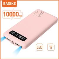 Review KIVEE BASIKE PowerBank 10000 mAh Senter Led 2.1A Dual Input ...