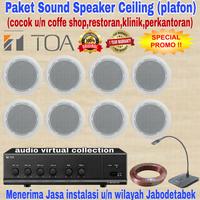 Jual Ceiling Speaker Toa Murah & Terbaik - Harga Terbaru Juni 2024