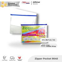 Jual Map Plastik Zipper A4 Terlengkap - Harga Grosir & Murah Juni 2024