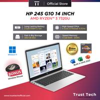 Review Laptop HP 245 G10 14 Inch AMD Ryzen 3 7320U 8GB DDR4 256GB SSD ...
