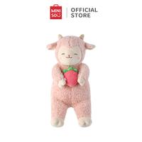 Review MINISO Mainan Boneka Domba Lucu Seri Lamb Baa Dari - stroberi | Tokopedia