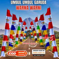 Review UMBUL UMBUL KUDA LAUT MERAH PUTIH TERMURAH - Umbul2 Zig-Zag ...