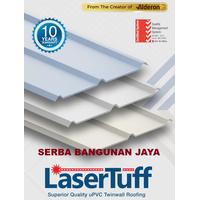 Review ALDERON LASERTUFF 830 TWINWALL ATAP UPVC WHITE / BLUE DOFF ...
