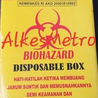 Jual Safety Box Jarum Suntik Terbaik - Harga Murah Juni 2024 & Cicil 0%