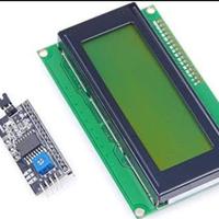 Review Lcd 2004 20x4 I2C HIJAU display LCD 2004 i2c GREEN esp32 Uno r3 ...