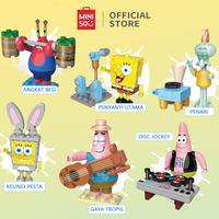 Review MINISO Produk SpongeBob SquarePants Set Kendaraan Seri Melompat ...