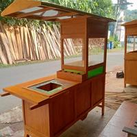 Jual Gerobak Dorong Kayu Terbaik - Harga Murah Juni 2024 & Cicil 0%