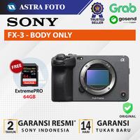 Jual Sony Fx3 Murah - Harga Terbaru 2025