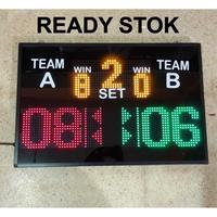 Jual Papan Skor Badminton Terbaik - Harga Murah Juni 2024 & Cicil 0%