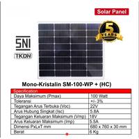 Jual Panel Surya 100 Wp Terbaik - Harga Murah April 2024 & Cicil 0%