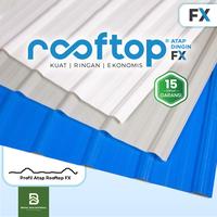 Atap UPVC Transparan Berkualitas Tinggi