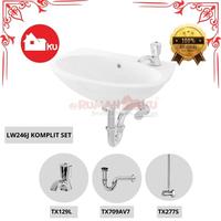 Jual Wastafel Toto Lw246j Terbaik - Harga Murah Juni 2024 & Cicil 0%