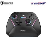 Review Sades Ryunix G80 / G-80 Wireless Gamepad Hall Effect Analog Dual ...