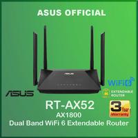 Review ASUS RT-AX52 Dual Band WiFi 6 AX1800 Extendable Router with ...