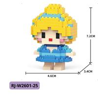 Review DIY Susun Blok Bangunan Mini Kartun Bricks DIY Mainan Balok Nano ...