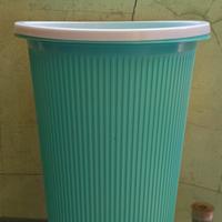 Review Tong Sampah Plastik Kekinian GenZ/Tempat Sampah Motif Garis ...