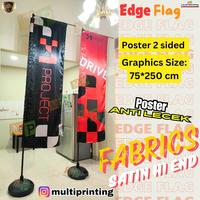 Review Flag Banner-Flag Banner Edge-Flying Banner Edge-Edge Flag-Beach ...