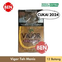 Review Rokok VIGOR TEH MANIS 12 BATANG Sigaret Kretek Djarum Kuning Tea ...