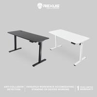 Review Rexus Standing Desk Electric Rise Adjust 4 Step Ketinggian ...
