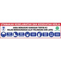 Jual Spanduk K3 Terlengkap - Daftar Harga Juli 2025 & Cicilan 0%