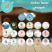 Review Stiker Tasyakuran Aqiqah Bulat Lembaran A3+ |Tasyakuran ...