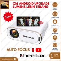 Review PROYEKTOR CHEERLUX C16 ANDROID 5000 LUMENS | C16 ANDROID 1080P ...