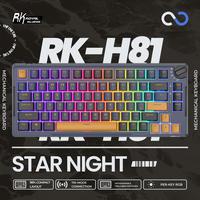 Review Royal Kludge RKH81 / RK-H81 Hotswap Gasket Mount Mechanical ...