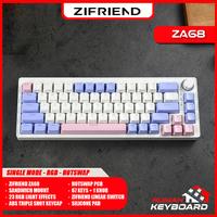Review MECHANICAL KEYBOARD - ZIFRIEND ZA68 - 65% - WIRED - RGB ...