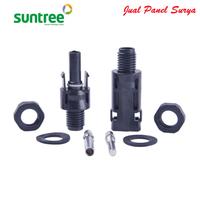 Review MC4 Connector MC4 4mm PV Combiner Box Solar Panel Surya Suntree | Tokopedia