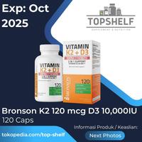 Review Bronson Vitamin Extra Strength K2 120mcg D3 10000IU 120 Caps ...