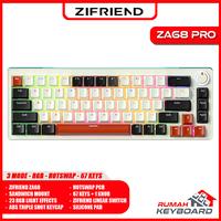 Review MECHANICAL KEYBOARD - ZIFRIEND ZA68 PRO - 65% - 3 MODE - RGB ...