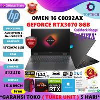 Review HP OMEN 16 C0092AX RTX3070 AMD RYZEN 7 5800H 32GB 512SSD W11+OHS ...