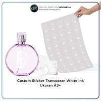 Review Stiker Label Botol Transparan Tinta Putih - Transparan Tinta ...