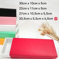 Review Dus Kue/Box Kue/Kotak Kue brownies,Ogura,Model Sliding ...