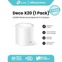 Review TP-LINK DECO X20 1/2/3 PACK AX1800 Whole Home Mesh Wi-Fi 6 ...