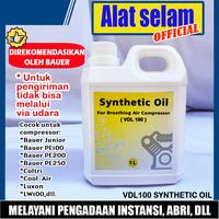Review Oil Synthetic VDL100 Compressor Diving Oli Kompresor Bauer 1 ...