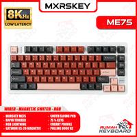 Review Mechanical Keyboard - MXRSKEY ME75 - 75% - Magnetic- Rapid ...