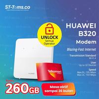 Review Huawei B320 4G CPE 5s Modem Wifi LTE 195Mbps Wifi 300Mbps Unlock - With SIM CARD | Tokopedia