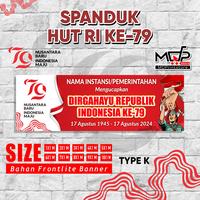 Review SPANDUK HUT RI 4X1 METER KEMERDEKAAN AGUSTUSAN BANNER ...