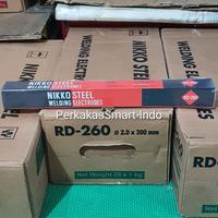Review Nikko steel kawat las rd260 2mm/welding electrode 2.0mm ...