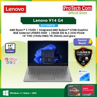Review LENOVO V14 G4 AMN RYZEN 3 7320U 8GB 256GB AMD Radeon Graphic 14 ...