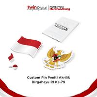 Review Pin Name Tag Akrilik 17 Agustus Pengenal Panitia Kemerdekaan ...