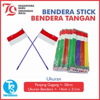 Review Bendera Stick Merah Putih Plastik / Bendera tangan Indonesia ...