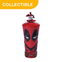 Review Collectible Deadpool Cup + Topper | Tokopedia