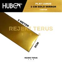 Jual Plat Stainless Gold Terlengkap - Harga Murah Januari 2025 & Cicil 0%