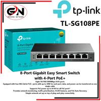 Review TP-LINK TL-SG108PE 8-Port Gigabit Easy Smart Switch with 4-Port ...