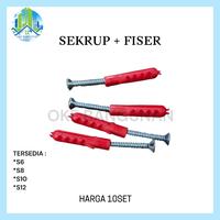 Jual Fisher Tembok Terbaik - Harga Murah April 2025 & Cicil 0%