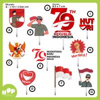 Review Topper Dirgahayu RI 17 AGUSTUS HUT Kemerdekaan Hiasan Cake ...