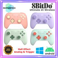 Review 8BitDo Ultimate 2C Wireless Controller Gamepad Gaming Hall ...